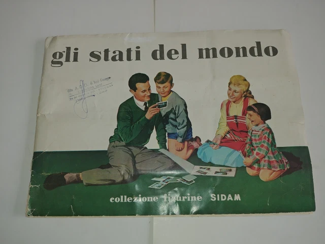 ALBUM COMPLETO SIDAM GLI STATI DEL MONDO EUR 110,00 - PicClick FR