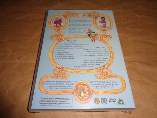NOGGIN THE NOG COMPLETE SERIES + BOOKLET dvd UK RELEASE NEW SEALED £72. ...