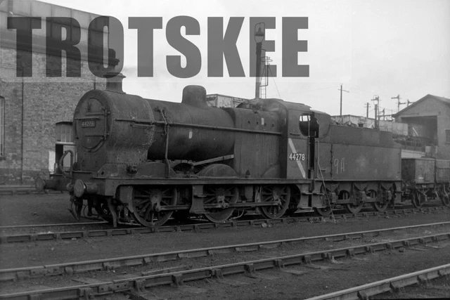 35MM NEGATIVE SLIDE BR British Railways Steam Loco 44278 Class 4F c1966 £7.26 - PicClick UK
