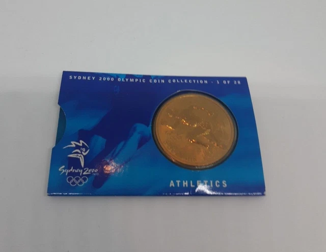 SYDNEY 2000 OLYMPIC Games Uncirculated 5 Dollar Coin, Athletics £8.25 ...