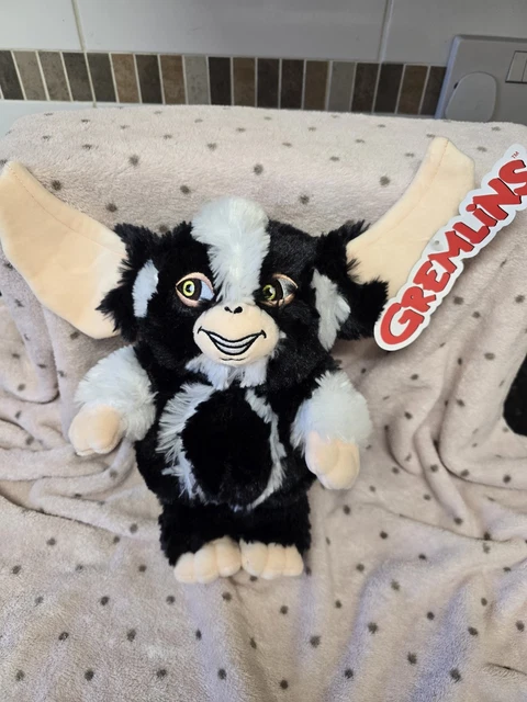 BANDAI NAMCO GREMLINS Stripe Mohawk Black Soft Toy Plush cuddly 12' £10 ...