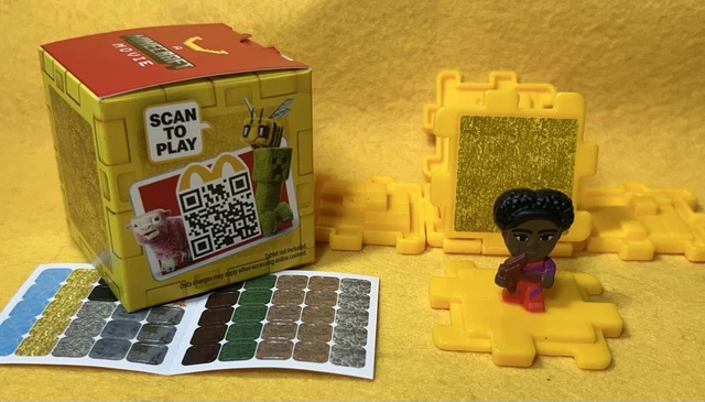 MINECRAFT GOLD BLOCK Dawn Cube, McDonalds Happy Meal Toy 2025, New In ...