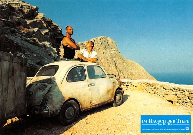 IM RAUSCH DER Tiefe ORIGINAL Aushangfoto Luc Besson / Jean-Marc Barr ...