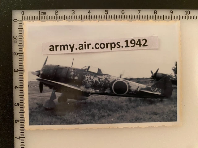 WW2 REPRO PHOTO Picture Japanese Pacific Nakajima Ki-44 Tojo Fighter ...