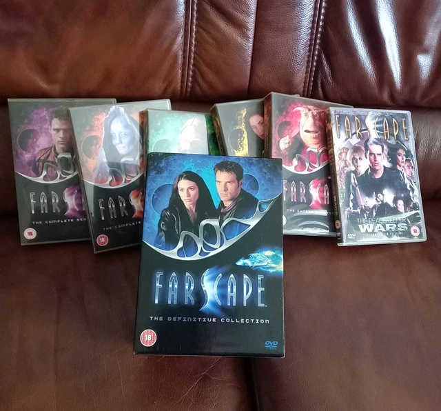FARSCAPE COMPLETE COLLECTION DVD Box Set 1-4 + Peacekeeper Wars £47.48 ...