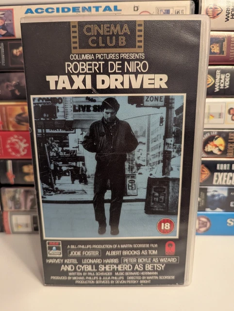 TAXI DRIVER VHS Video Tape PAL £5.99 - PicClick UK