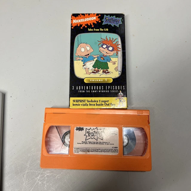 NICKELODEON RUGRATS TALES from the Crib VHS Video Tape Nick Jr EUR 12 ...