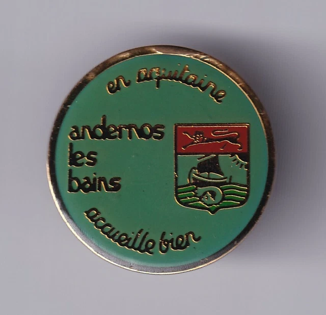RARE PINS PIN'S .. Tourisme Blason Arm Drakkar Aquitaine Andernos Bains 33 ~Fc EUR 3,99 ...