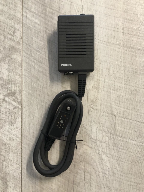 PHILIPS CB RADIO Microphone Ham Radio Mic 11 Pin Connection Lead Used £ ...