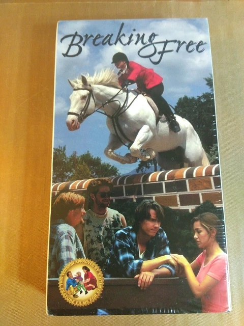 BREAKING FREE (VHS 1995) Jeremy London + Gina Philips + Christine ...