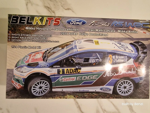 BELKITS MODELLBAUSATZ FORD Fiesta RS WRC im Maßstab 1/24 EUR 63,99 - PicClick DE
