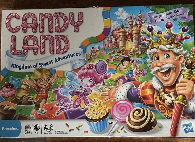 HASBRO CANDYLAND ORIGINAL Board Game Mr Mint King Candy- IN STOCK** £12 ...