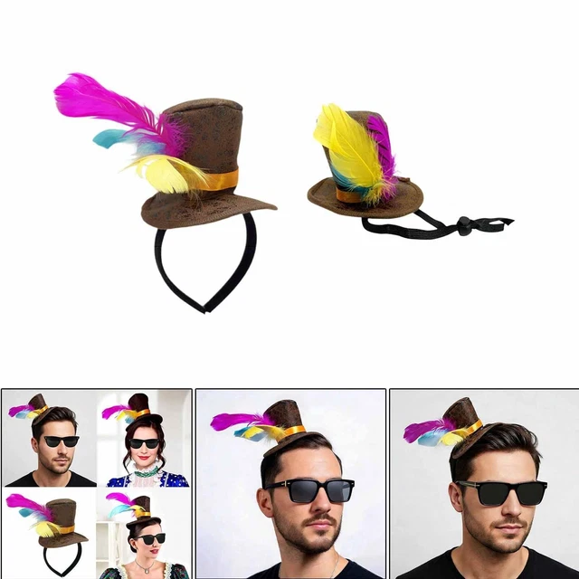 MINI TOP HAT Headwear Dancing Headdress Carnival Cosplay Costume ...