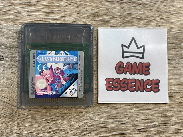 THE LAND BEFORE Time Nintendo Game Boy Color Loose PAL EUR GameBoy GB ...