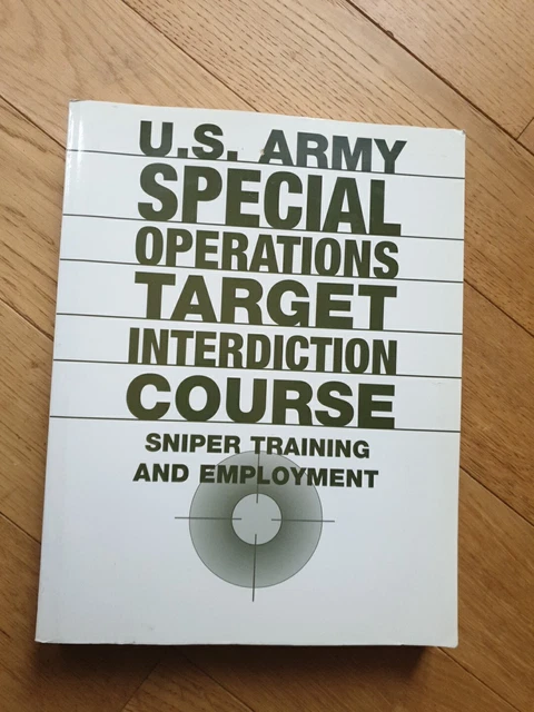 US ARMY SPECIAL Operations Target Interdiction Course (SOTIC) Paladin ...