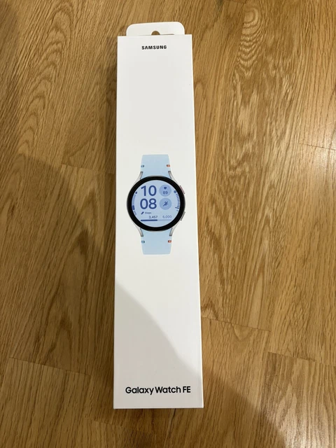 SAMSUNG GALAXY WATCH FE Silver 40mm NEW SEALED IN BOX £90.00 - PicClick UK