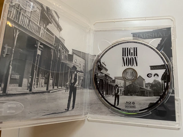 HIGH NOON OLIVE Films Blu-ray OOP Slip Case 12 Uhr Mittags Gary Cooper ...