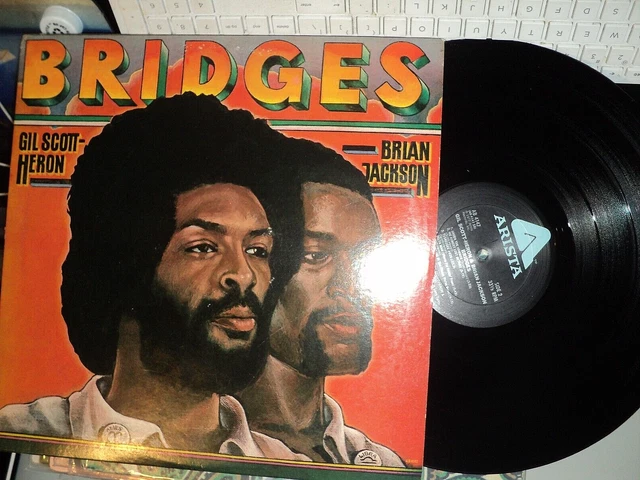 GIL-SCOTT HERON BRIAN Jackson Bridges Lp Arista 1977 Vg+ Vinyl EUR 3,33 ...