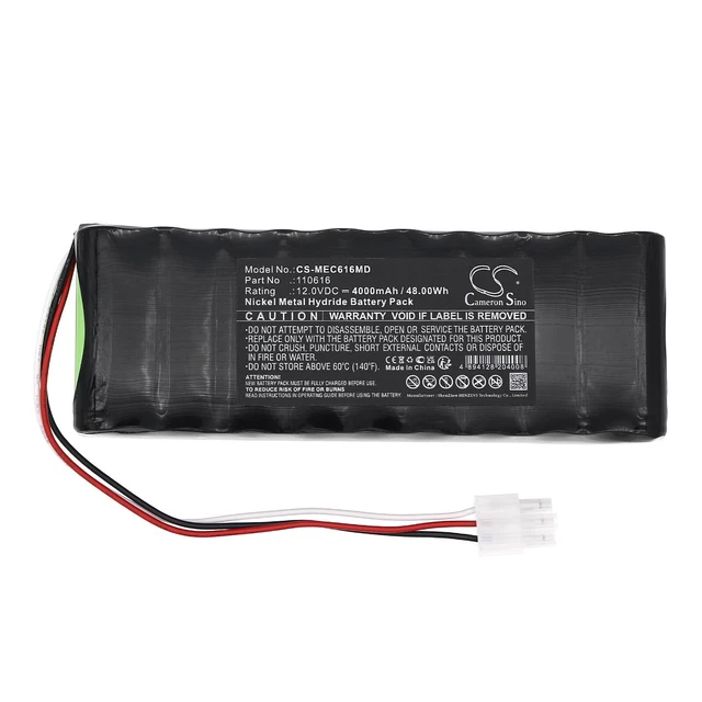 BATTERIE 4000MAH 110616 110616-O For medicalEconet Cardio M, M Plus ...