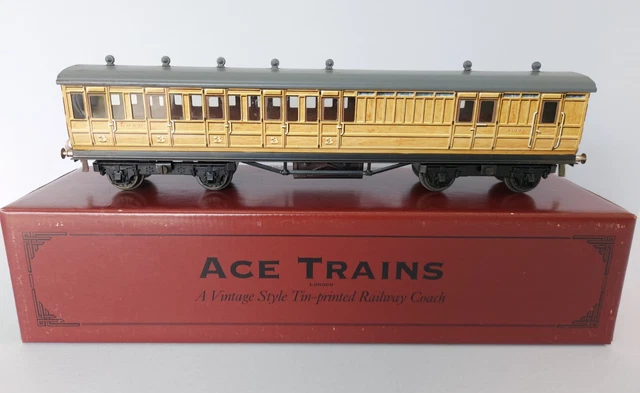 O GAUGE ACE TRAINS C/1 L.N.E.R. 3rd Class Passenger Brake Coach 21508 ...