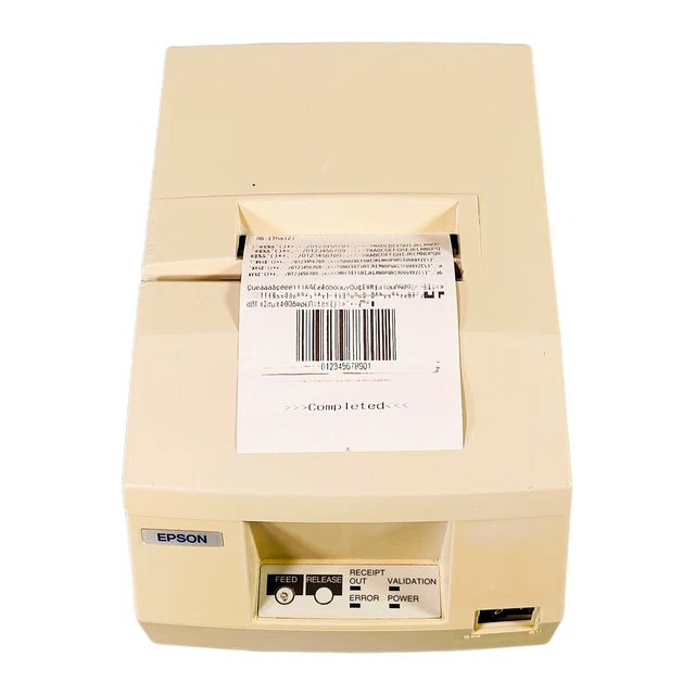 EPSON TM-U325PD M133A Dot Matrix POS Receipt/Validation Printer with AC ...