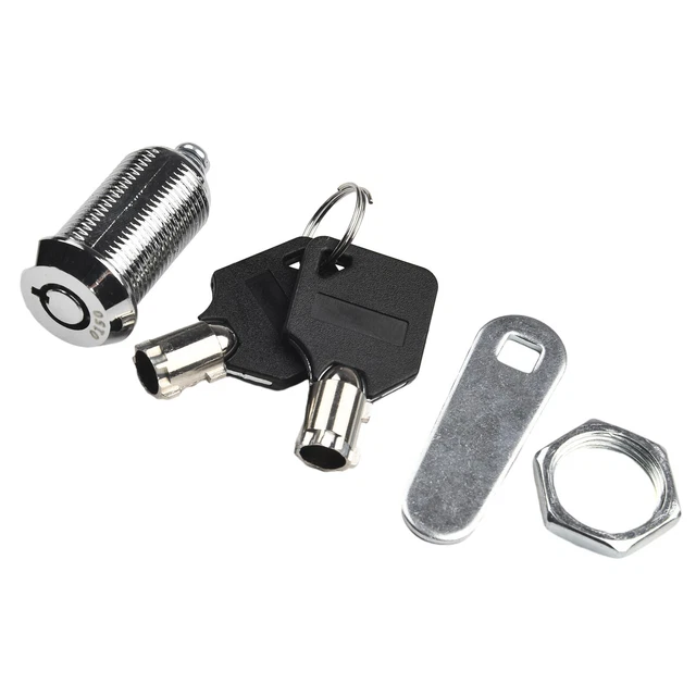 MAILBOX LOCK CAM Lock Cylinder Cabinet Locker Door Cupboard Metal Alloy ...