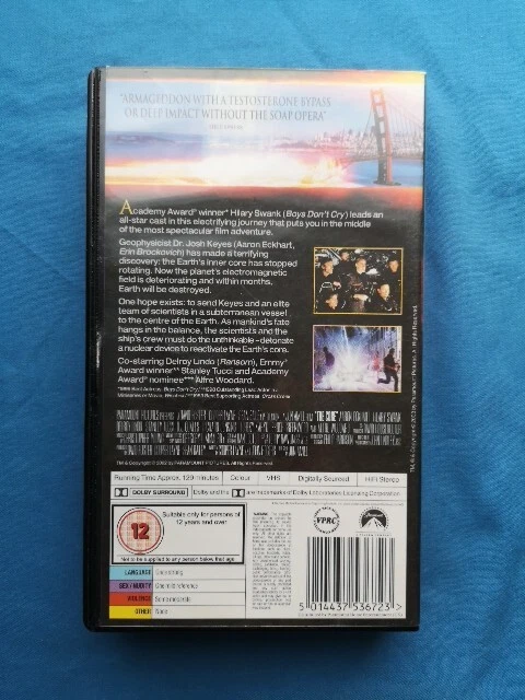 THE CORE (VHS/SH, 2003) £4.15 - PicClick UK