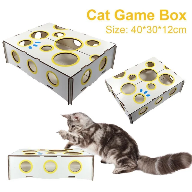 CAT GAME BOX Maze Interactive Puzzle Game Box/Y £12.14 - PicClick UK