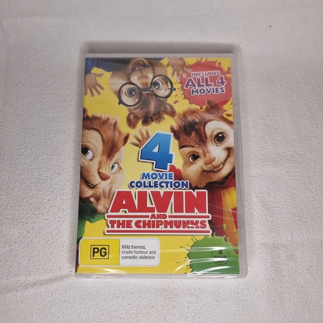 ALVIN AND THE Chipmunks 4 Movie Collection Dvd Set,Brand New Sealed £13 ...