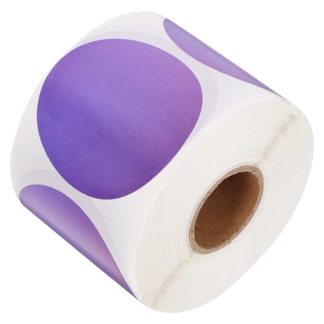CERCLE STICKERS POINT De Code Étiquettes Rondes Colorées Bureau EUR 13 ...