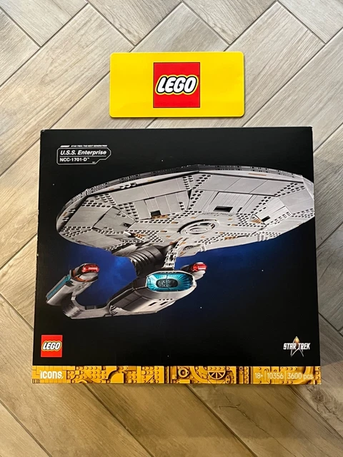 LEGO 10356 STAR Trek: USS Enterprise NCC-1701-D. Brand New& Sealed. £ ...