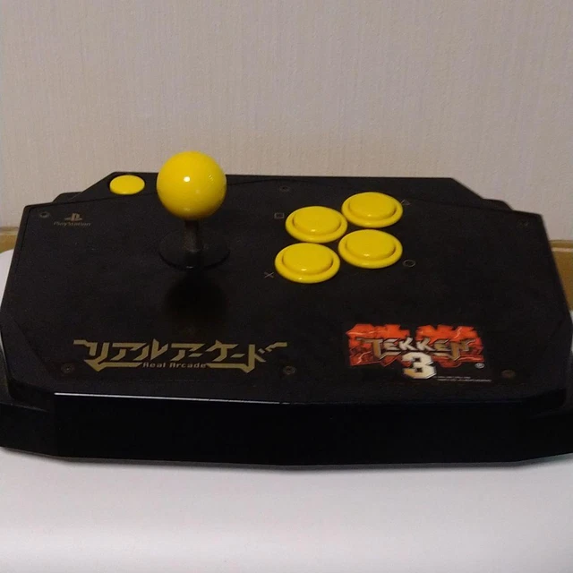 HORI TEKKEN 3 Real Arcade Fight Stick Playstation 1 PS1 PS2 Rare HPS-27 ...