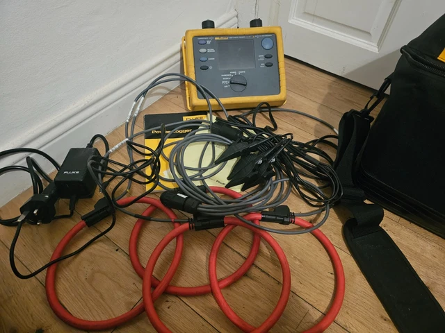 FLUKE 1735 THREE-PHASE Power Quality Logger £873.72 - PicClick UK