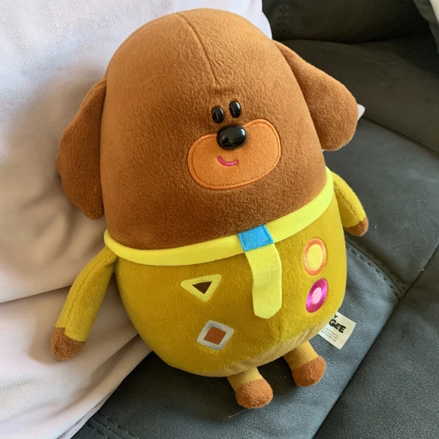 HEY DUGGEE DOG Talking Duggee Soft Plush Toy Golden Bear Cbeebies £5.00 ...