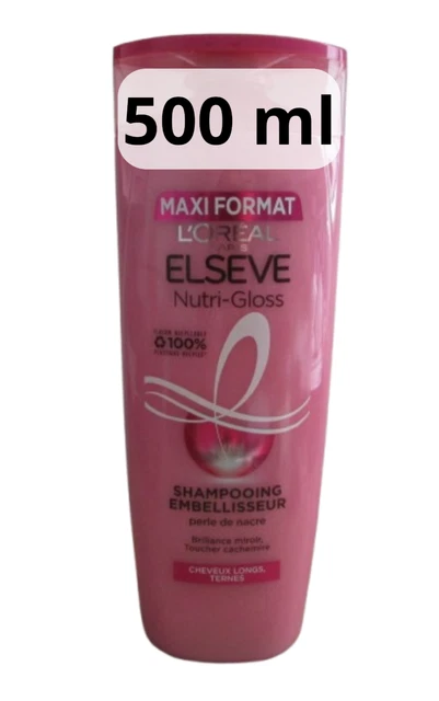 L'ORÉAL ELSEVE NUTRI Gloss 500 ml – Soin Brillance pour Cheveux Longs ...