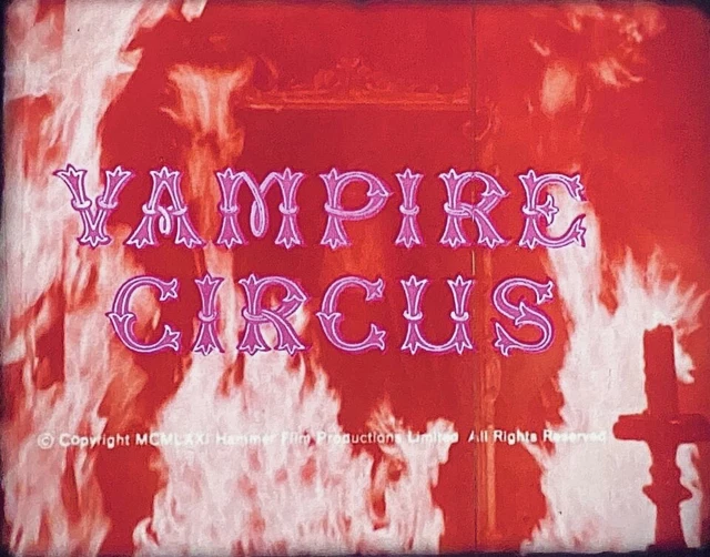 16mm Film Vampire Circus Hammer Horror 1972 Pg Version 20000 Picclick Ca