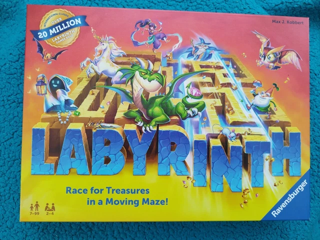 RAVENSBURGER LABYRINTH FAMILY Board Game 100% Complete £6.99 - PicClick UK