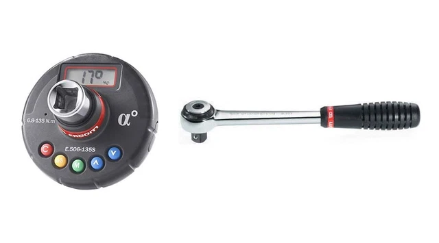 FACOM DIGITAL TORQUE & ANGLE ADAPTER 135 Nm + FREE 1/2" RATCHET £199.99 ...