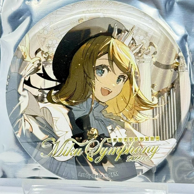 HATSUNE MIKU SYMPHONY 2025 Can Badge Kagamine Rin Rella £18.54 ...