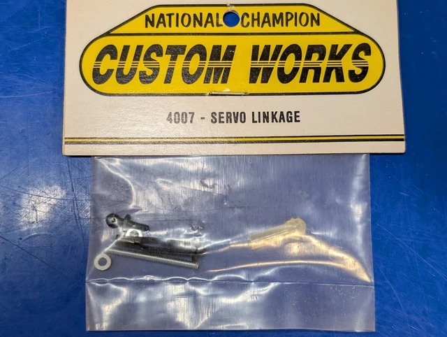 CUSTOM WORKS DOMINATOR 4007 Servo Linkage Steering Drag Links New ...