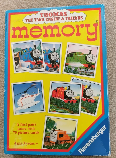 THOMAS THE TANK Engine Memory Game. Vintage From The 90's £2.00 ...