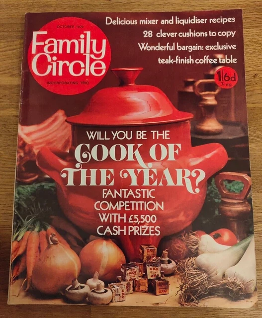 MAGAZINE - FAMILY Circle Magazine (Incorporating Trio) October 1970 £4. ...