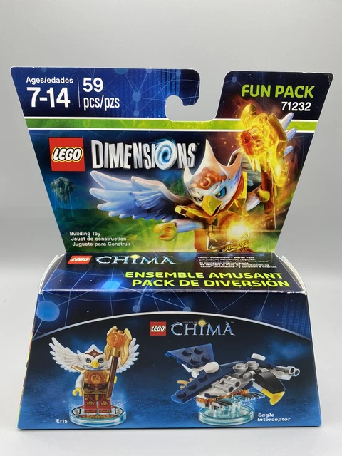 LEGO DIMENSION ERIS, Eagle Interceptor - Pack Amusant 71333 - 59 pièces ...