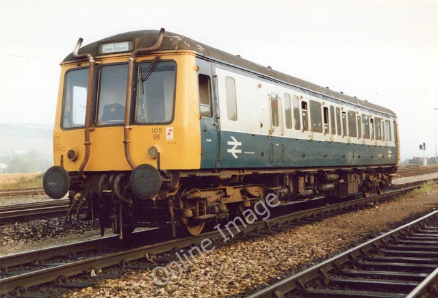 RAILWAY PHOTO 12X8 Class 155 DMU 55005 Enters Exeter Stn 07.12 ex ...