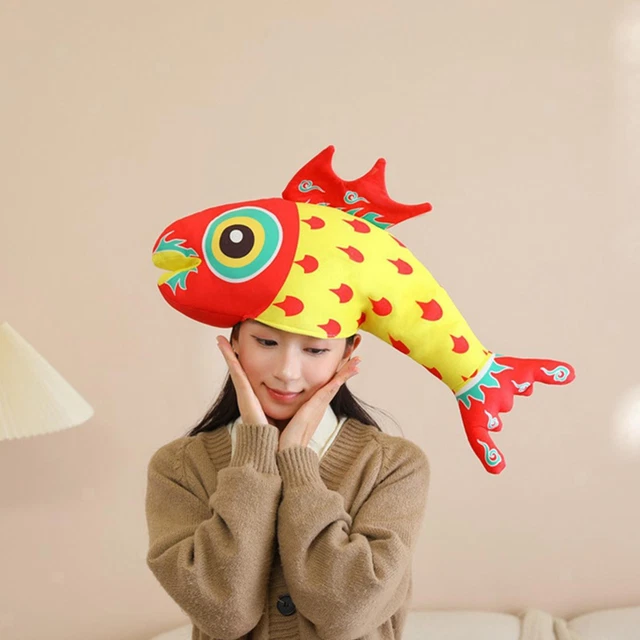 FISH HAT DIY Crafts Novelty Lightweight Ornament Decor Headgear for ...