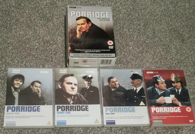 PORRIDGE - THE Complete Collection BBC Comedy DVD Tv Series Ronnie ...