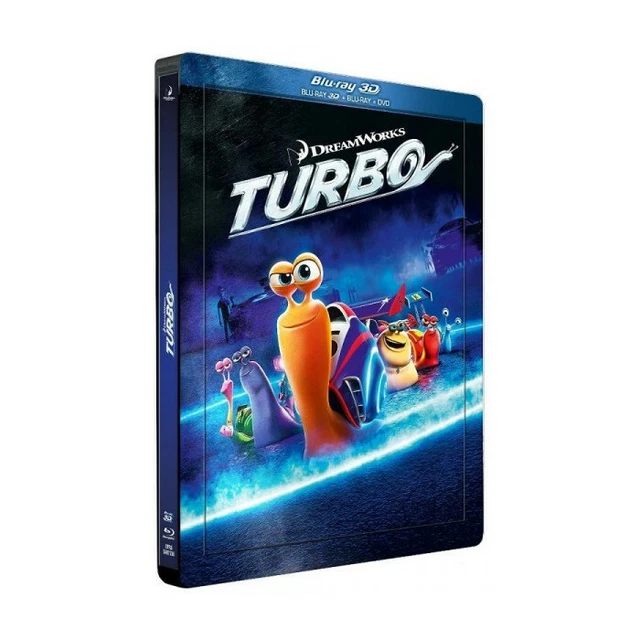 TURBO COMBO BLU-RAY 3D+Blu-Ray+DVD Housing Steelbook New £12.78 ...