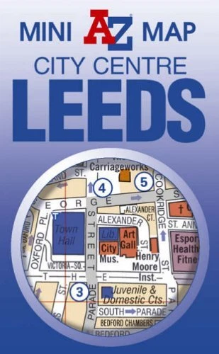 LEEDS MINI MAP, Geographers A-Z Map Company £99.99 - PicClick UK