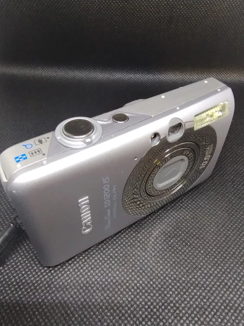CANON POWERSHOT DIGITAL ELPH SD1200 IS 10.0 MP Digital Camera - Silver ...