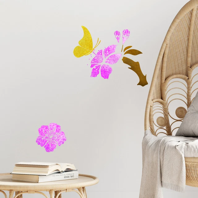 STENCIL DA PARETE fiori di ciliegio stencil floreali per pareti EUR 14 ...